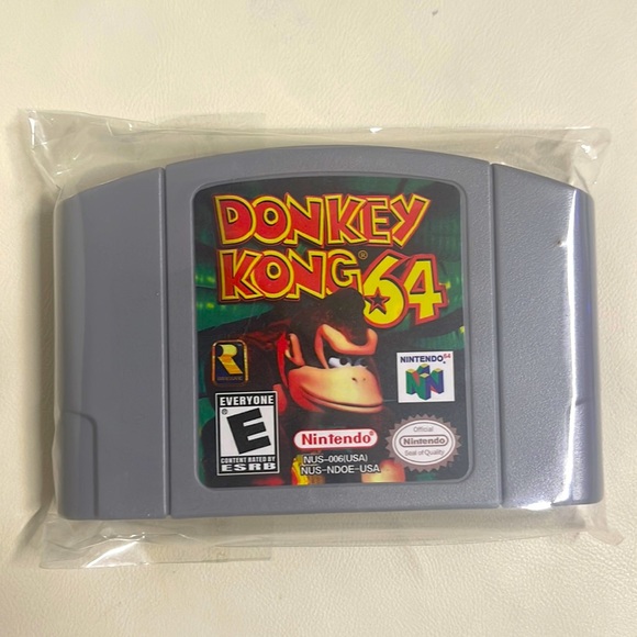 Video Games & Consoles | Nintendo 64 Donkey Kong 64 Game For N64 ...